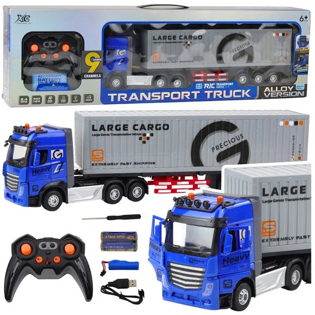 Remote Controlled Transport Truck with container in Ireland – Toy Town ...