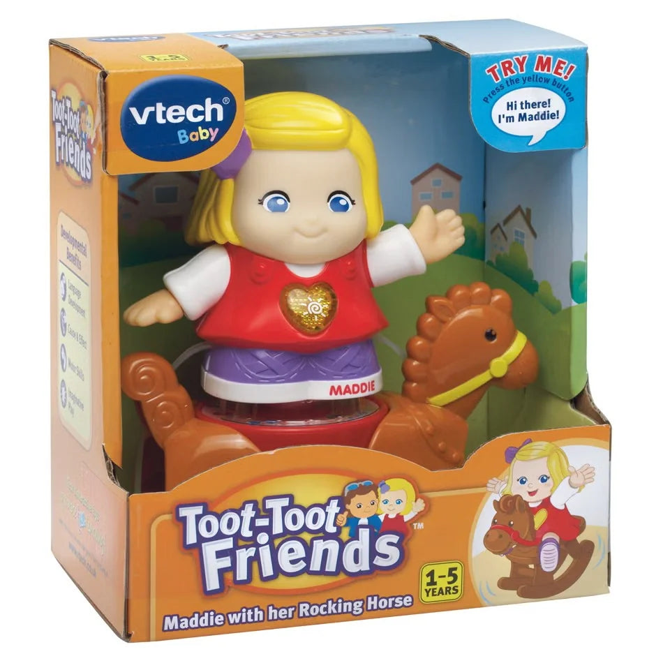 VTech Maddie & Her Rocking Horse Toot-Toot Friends Toy - Ireland – Toy ...
